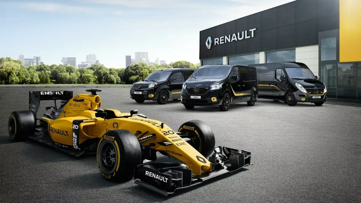 Modellen Renault LCV Formula Edition