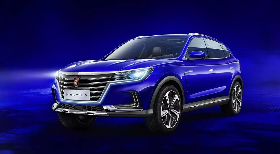 Lo schermo è maggiore di Tesla: Roewe ha mostrato il salone di crossover Marvel 35042_4