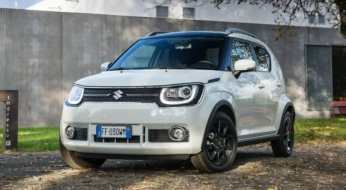 Is féidir le beagán crossover Suzuki Ignis a bheith sa Rúis i bhfoirm oiriúnaithe 35180_1