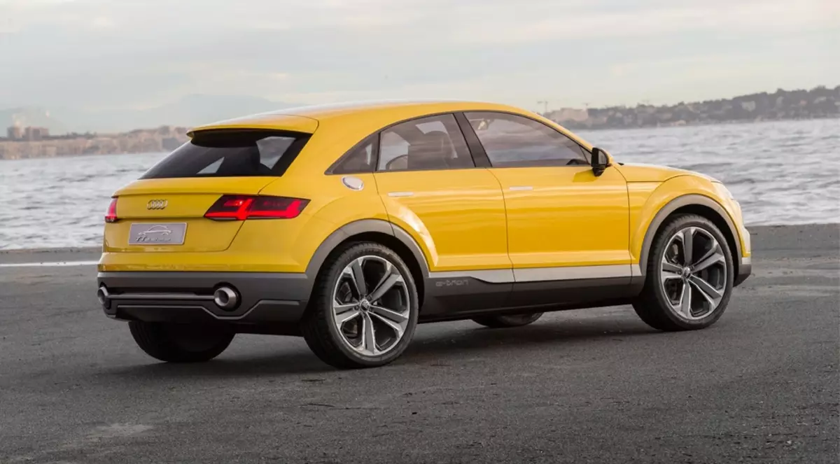 Ang Electric Crossover Audi Q6 magtrabaho sa hydrogen 351_3