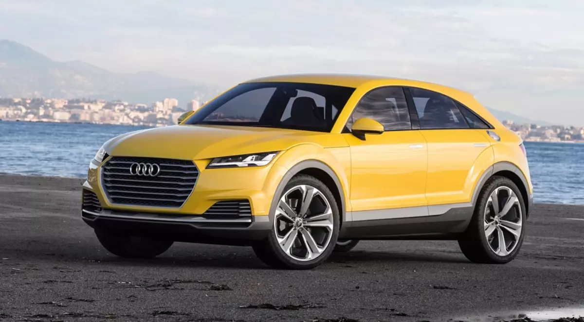 Ang Electric Crossover Audi Q6 magtrabaho sa hydrogen 351_4