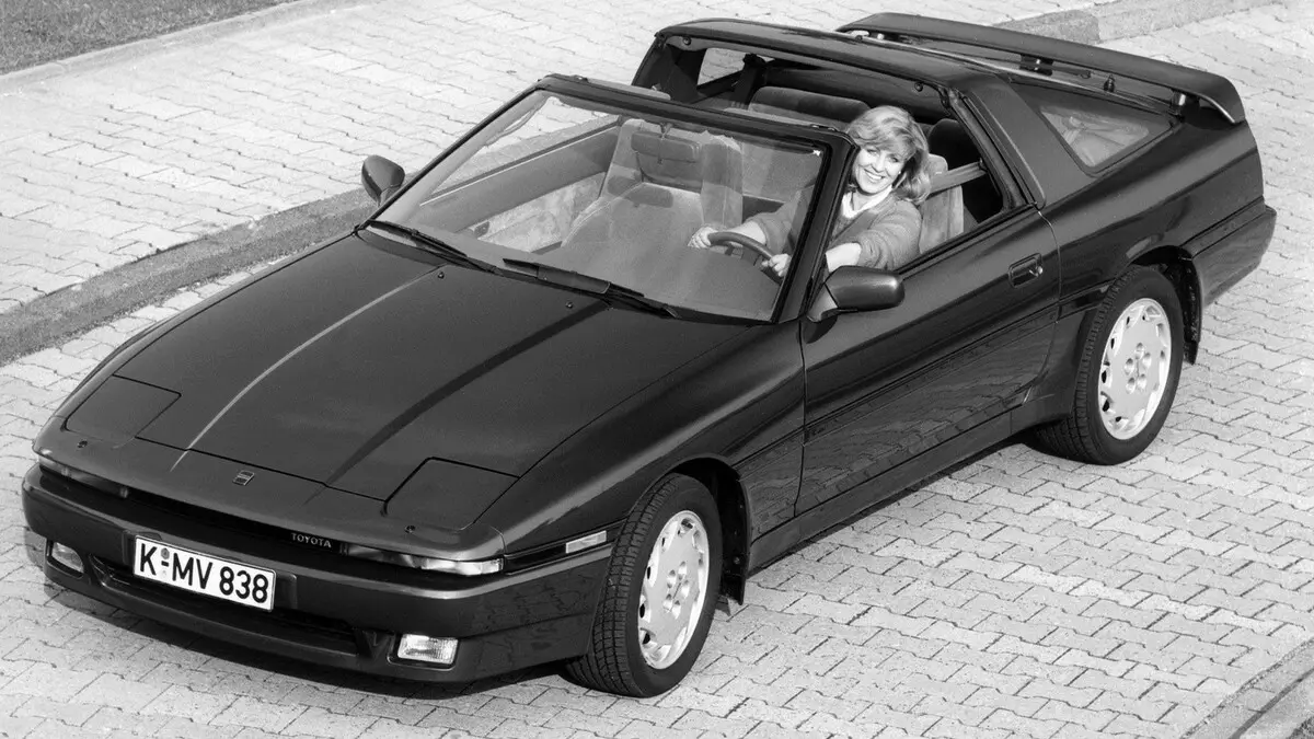 Amin'ny sary: ​​Toyota Supra Targa '1986-89