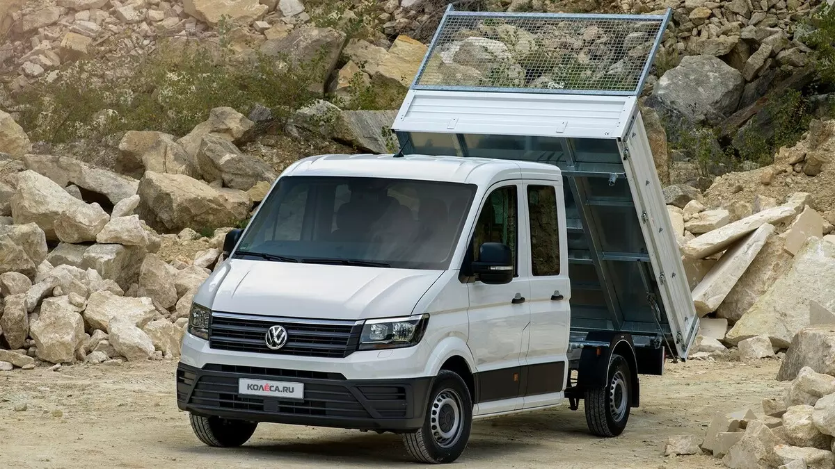 Mwen ta ale nan chofè: kondwi tès Volkswagen Crafter 35382_26