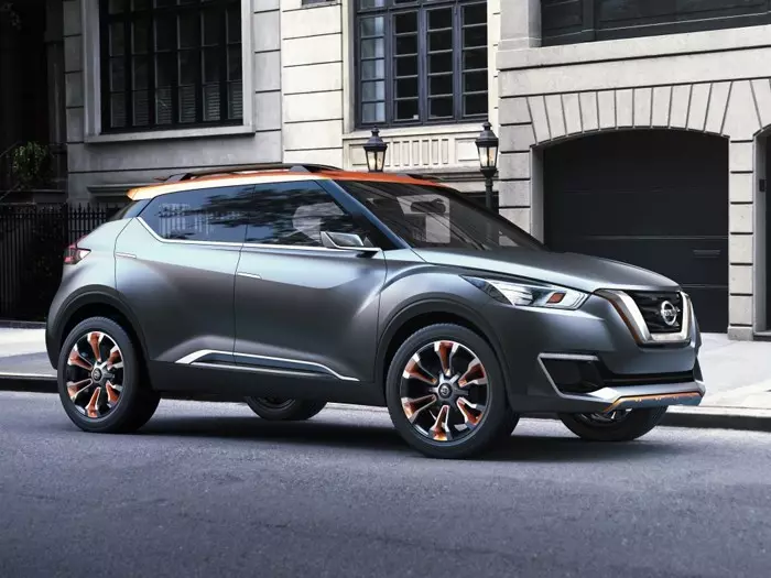 Nissan vapauttaa uuden kompakti crossover vuonna 2016