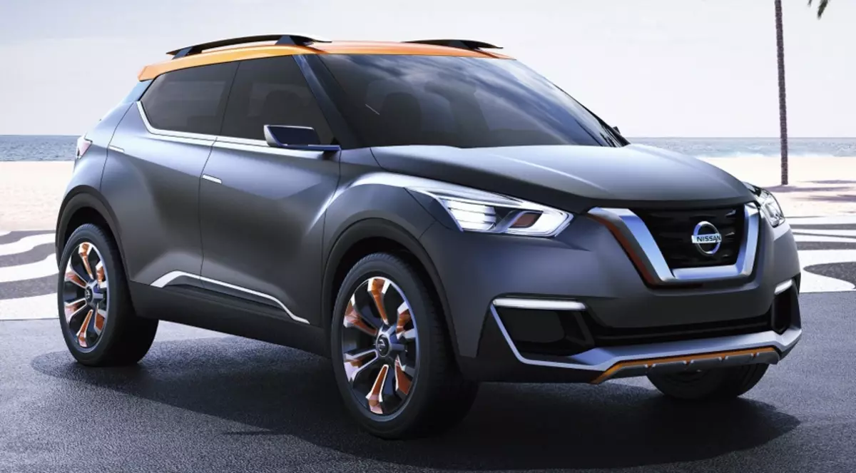 UNissan uzokhipha i-compact crossover entsha ngonyaka ka-2016 353_1