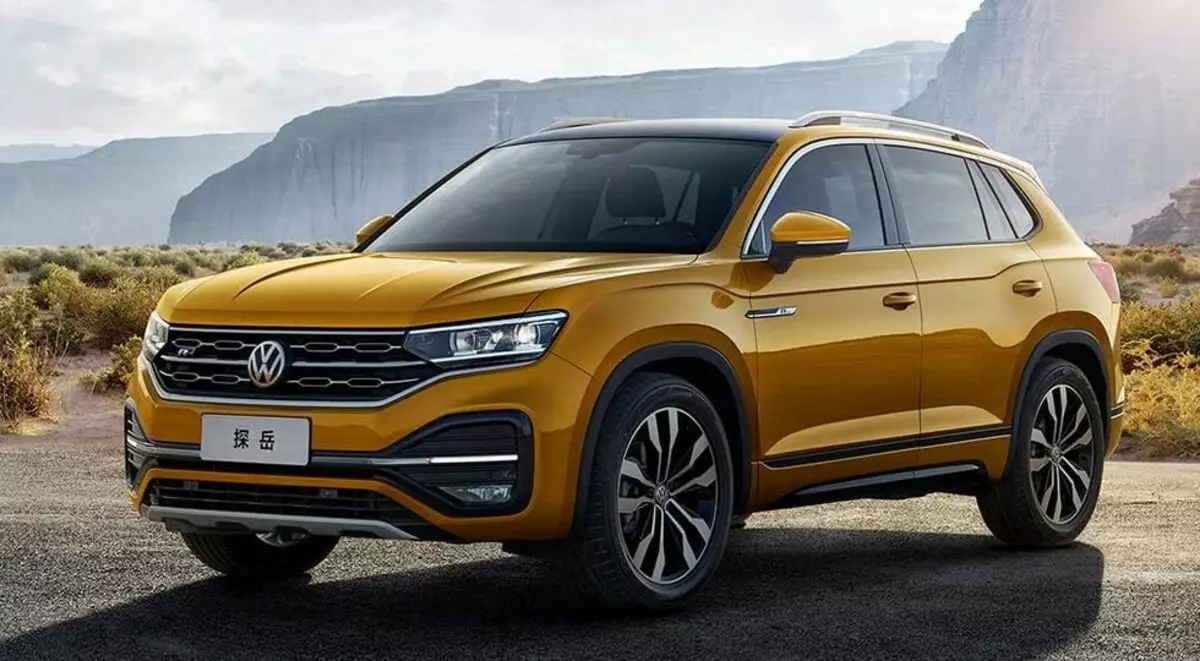 Brother Volkswagen Tiguan akan mempunyai versi saudagar. Di Teramont juga 35415_2