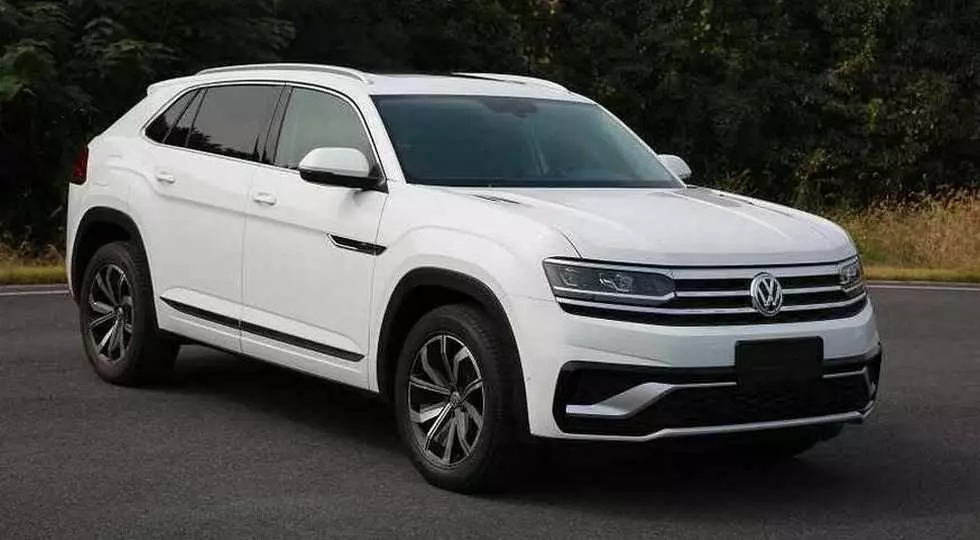 Brother Volkswagen Tiguan akan mempunyai versi saudagar. Di Teramont juga 35415_5