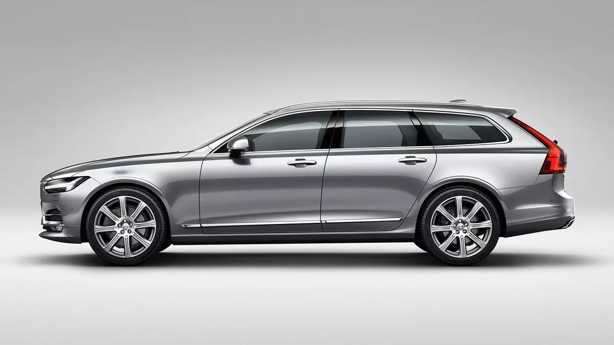 ក្រុមហ៊ុន Volvo v90 cros ប្រទេសក្រុមហ៊ុន Volvo V90 Wagon នឹងលេចឡើងក្នុងមួយសប្តាហ៍។ សំណួរដំបូង 35469_2