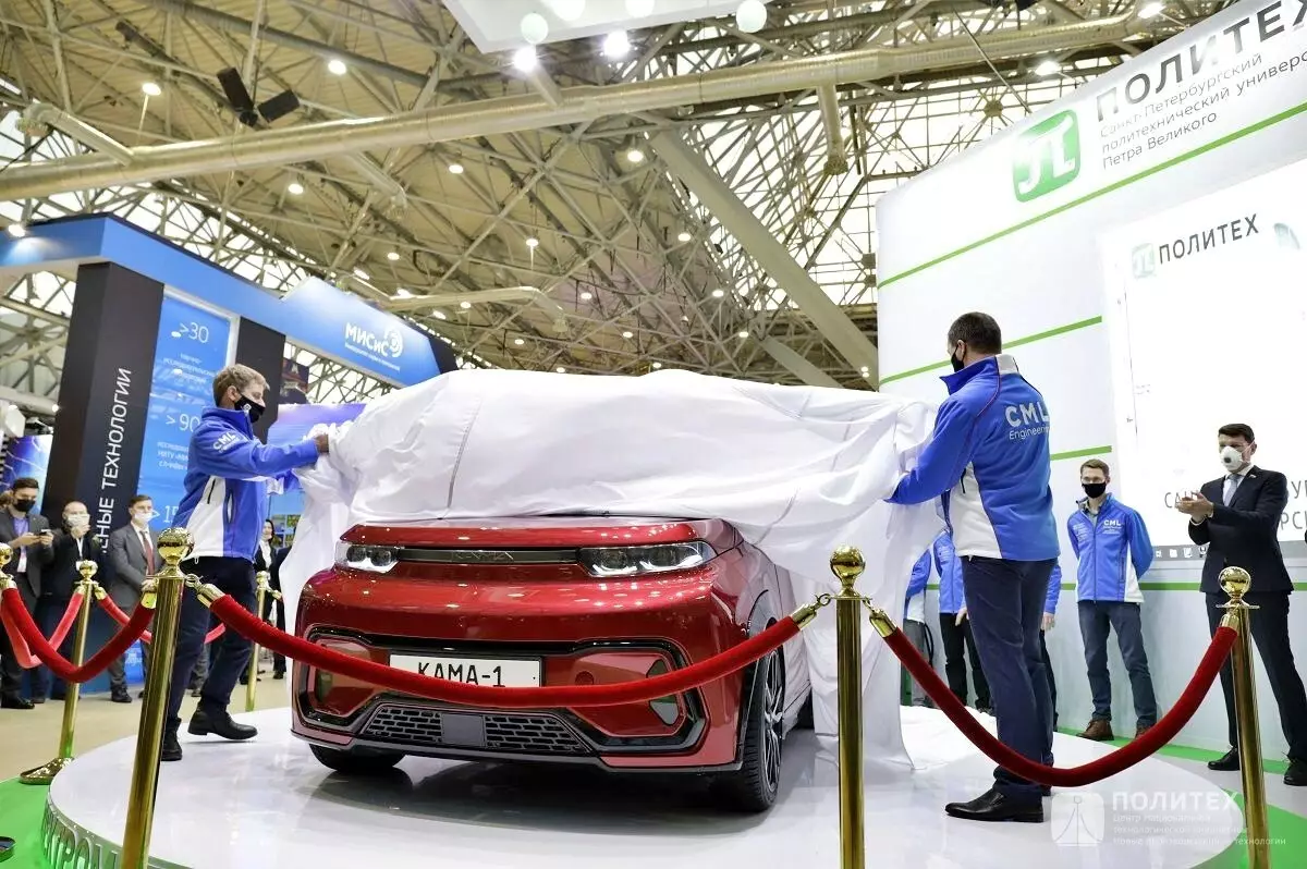 新しい仮想度：ロシアの電気自動車KAMA-1を発表 35527_1