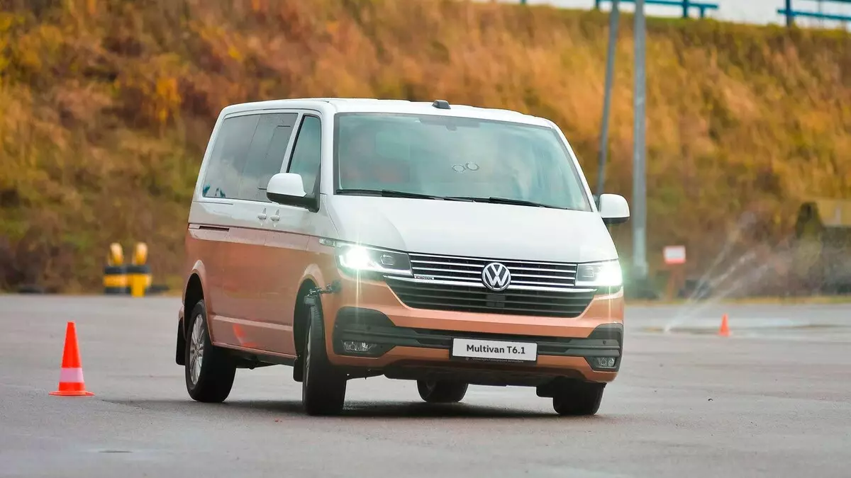 익스트림 운전 Volkswagen Multivan. 35552_41