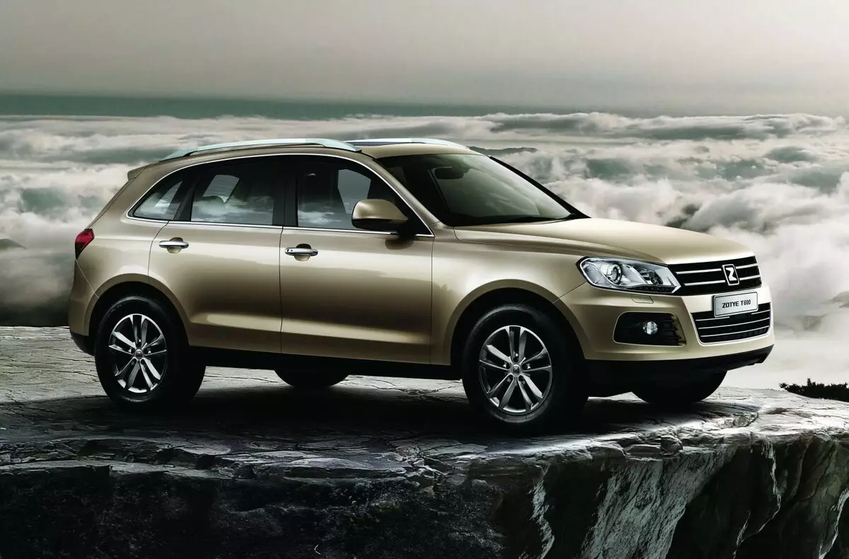 ในภาพ: Zotye T600 ครอสโอเวอร์