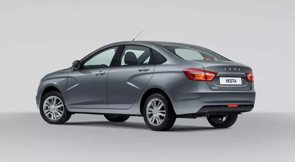 Lada Vesta Grey_038 ။