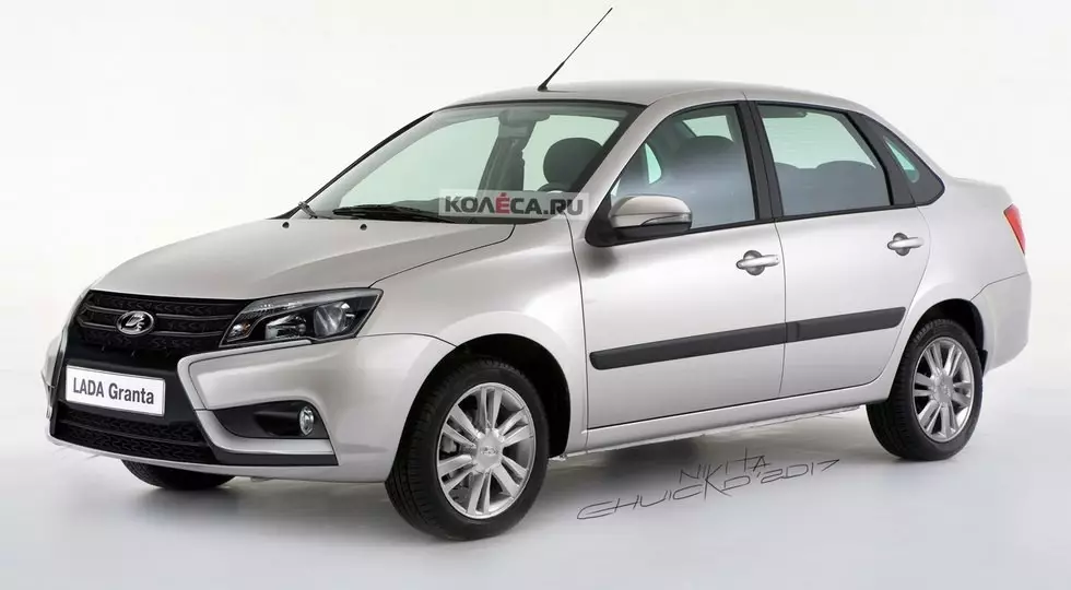 Avtovaz a început testele actualizate Lada Grana 35586_1