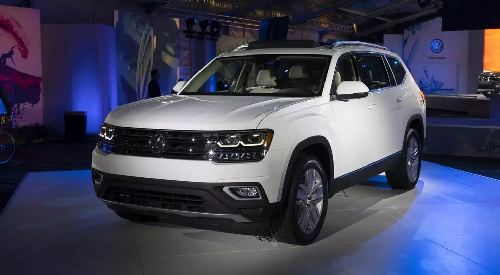 การผลิตแบบอนุกรมของ Seven-Weemed Volkswagen Atlas เริ่มต้นขึ้น 35645_2