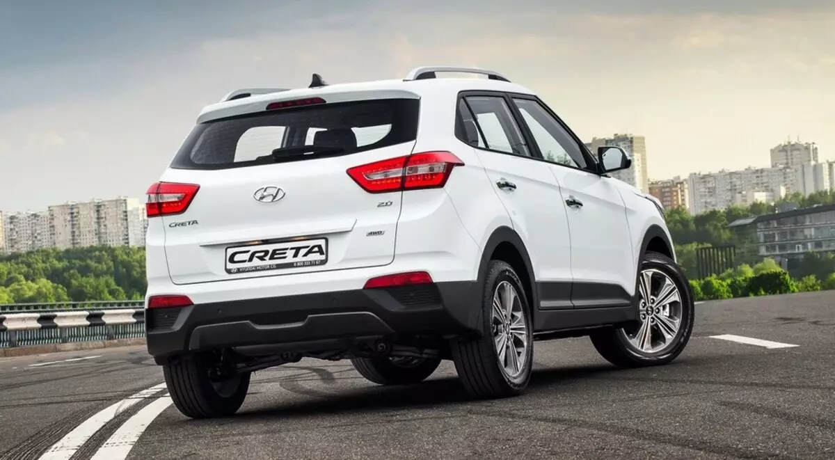 Hyundai Creta Crossover ngagaduhan vérsi mewah, nyobian nganggur pesaing 35651_9