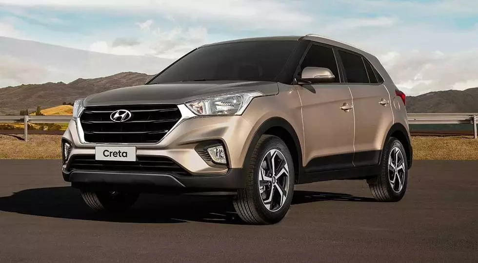 Laing Gi-update nga Hyundai Creta: Ang pag-configure nahimong labi ka maayo, apan ang 