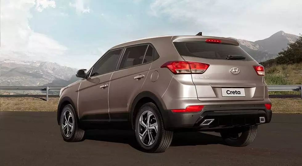 Eng aner aktualiséiert Hyundai Creta: D'Konfiguratioun ass méi räich ginn, awer 