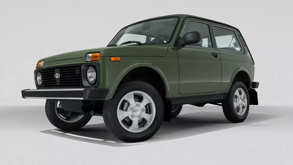 In the photo: Lada 4x4