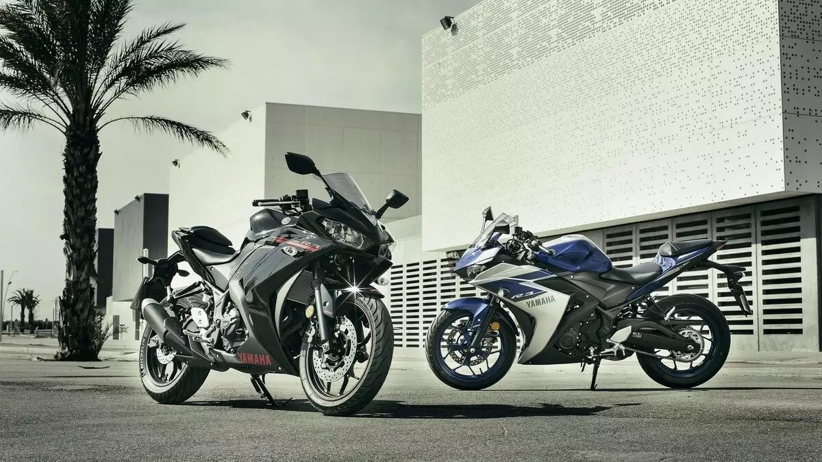 Na foto: Yamaha yzf-r3