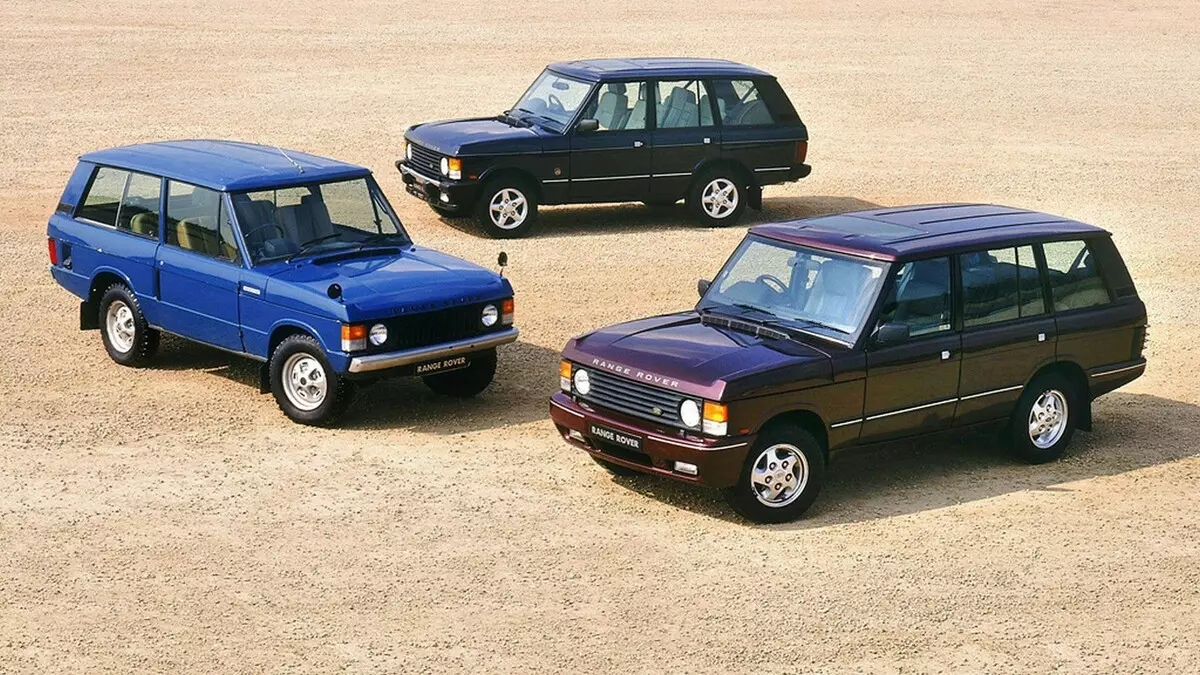 Fotoğrafta: Range Rover '1970-96