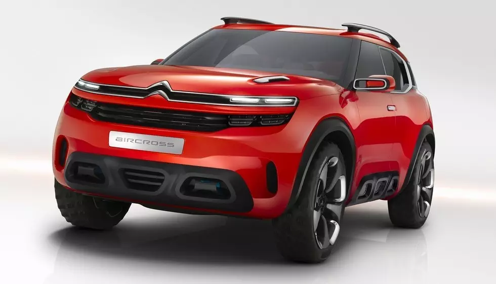 Í myndinni: Citroen Aircrosss hugtakið