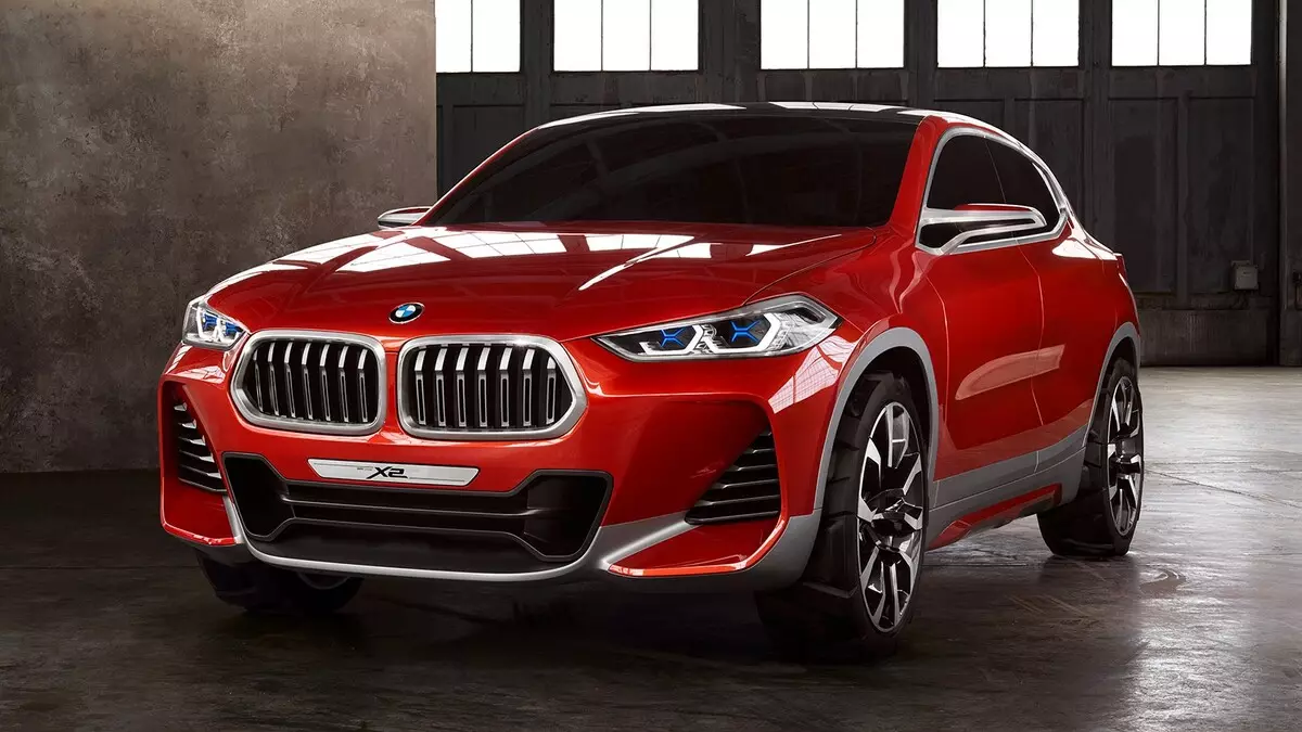 BMW nggawa salib-coupe x2 menyang Paris 36229_1