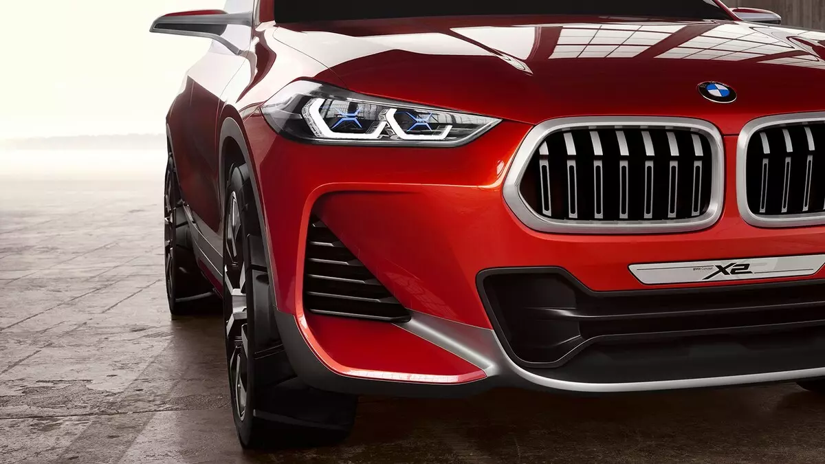 BMW nggawa salib-coupe x2 menyang Paris 36229_4