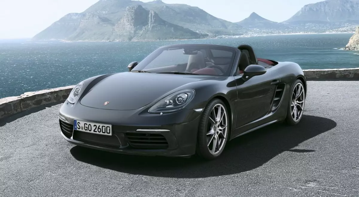 Yn y llun: Porsche 718 Boxster