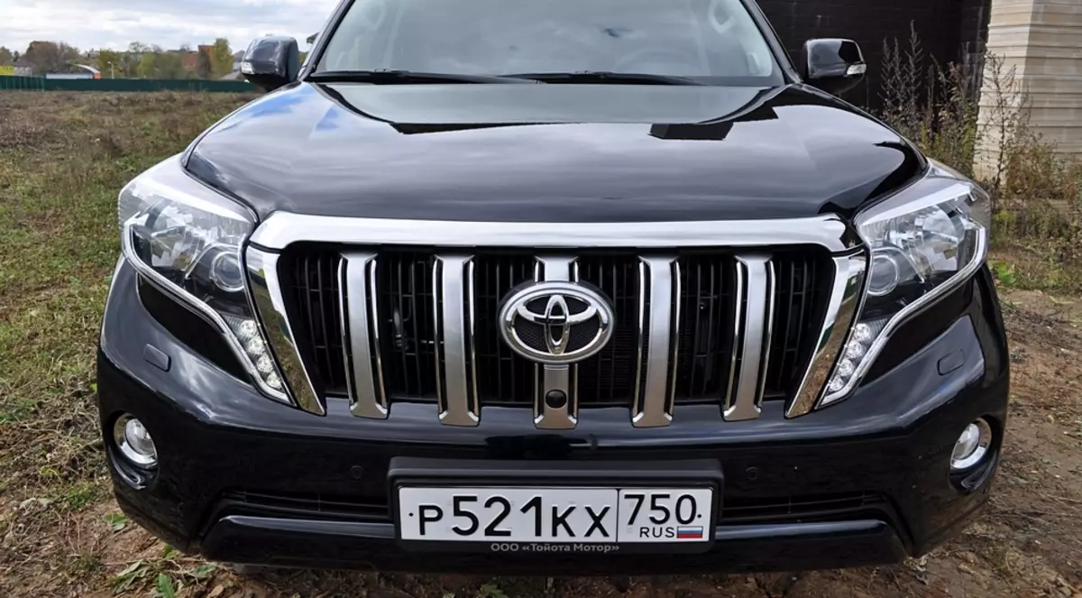 Testlaufwerk aktualisierte Toyota Land Cruiser Prado: Stabilität - Zeichen der Beherrschung 36497_2