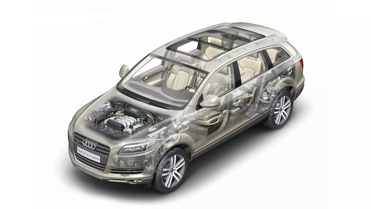 Na foto: Audi Q7 4.2 Quattro (4L) '2005-09