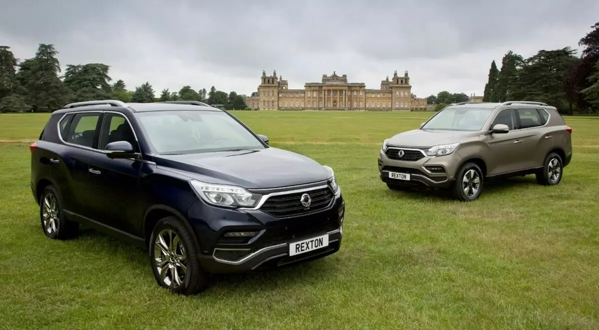 Ssangyong یورپی مارکیٹ میں نئے rexton لانے کے لئے تیاری کر رہا ہے 36648_1