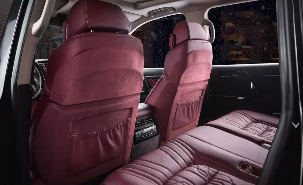 Vilner apresentou o interior para o Toyota Land Cruiser com base em assentos da BMW E60 36817_4
