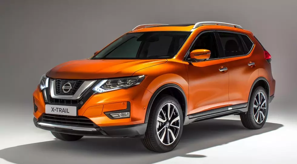 Den Nissan huet en aktualiséiert X-Trail agefouert 36852_1