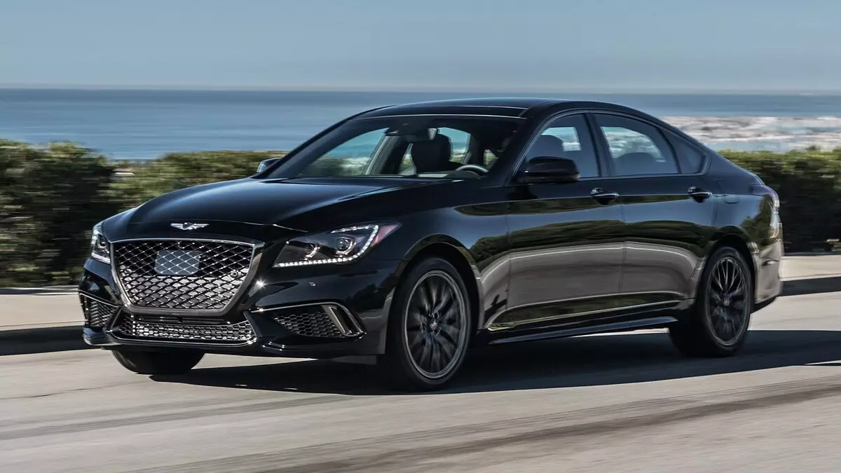 Sa larawan: Genesis G80.