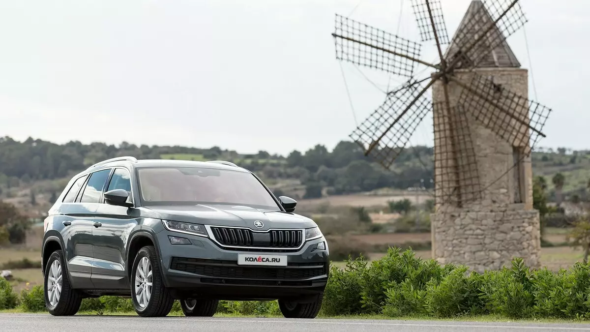 Хатні мядзведзь: прэм'ерны тэст-драйв Skoda Kodiaq 37247_1