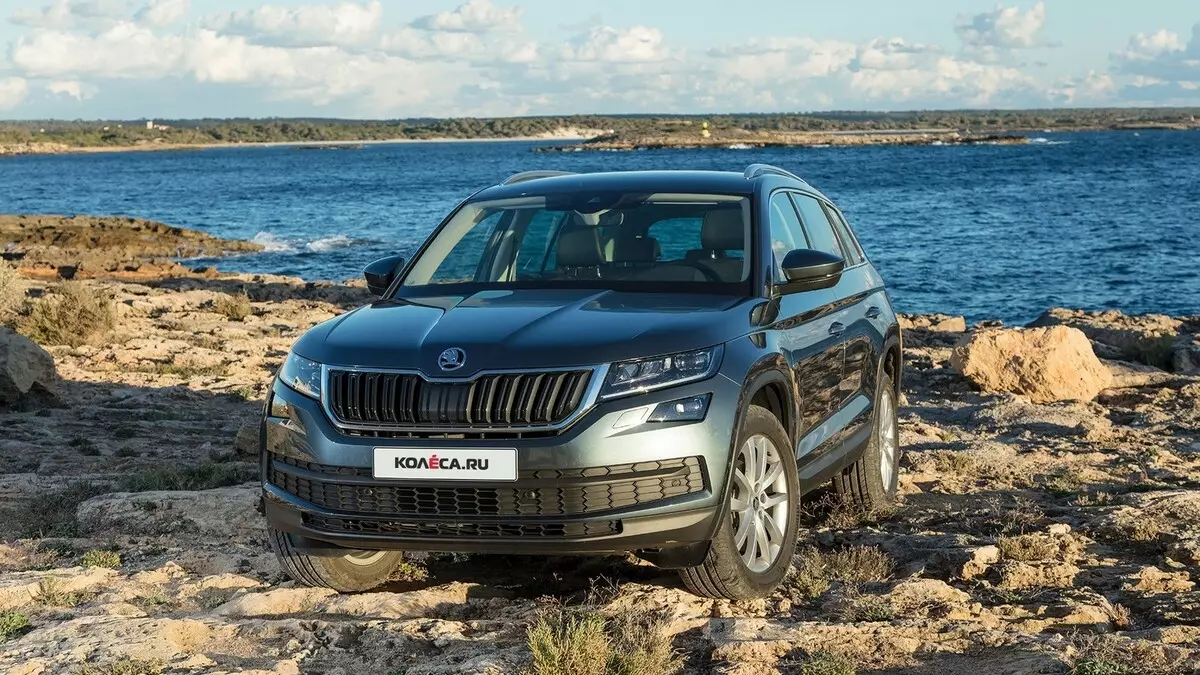 Хатні мядзведзь: прэм'ерны тэст-драйв Skoda Kodiaq 37247_55