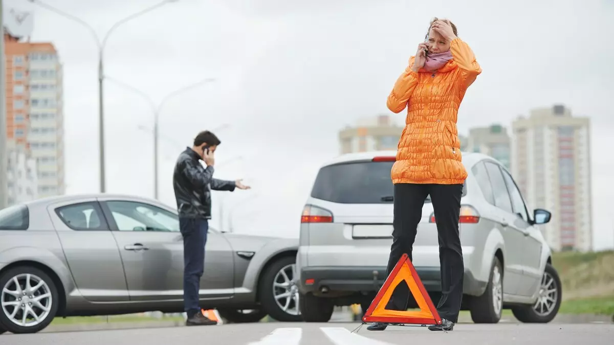 Auto-ongeluk botsing