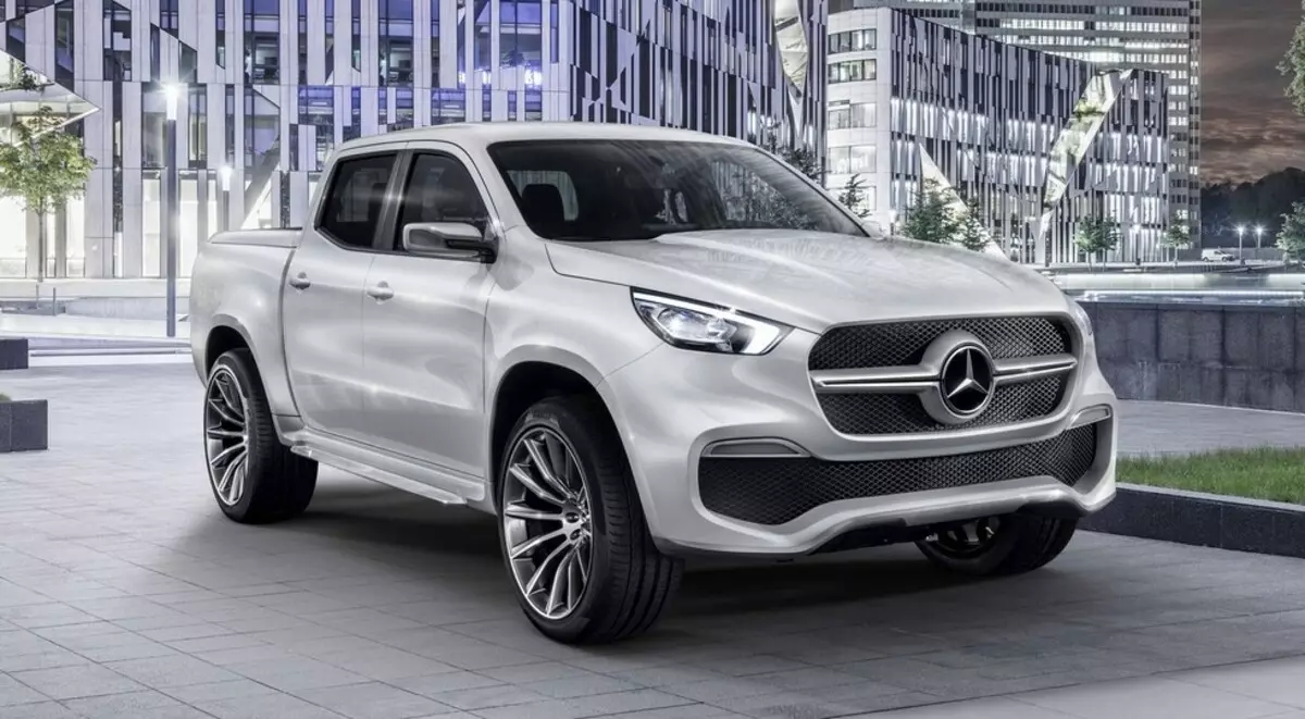 Les concessionnaires Mercedes-Benz acceptent les commandes d'une classe X de pick-up 37263_1