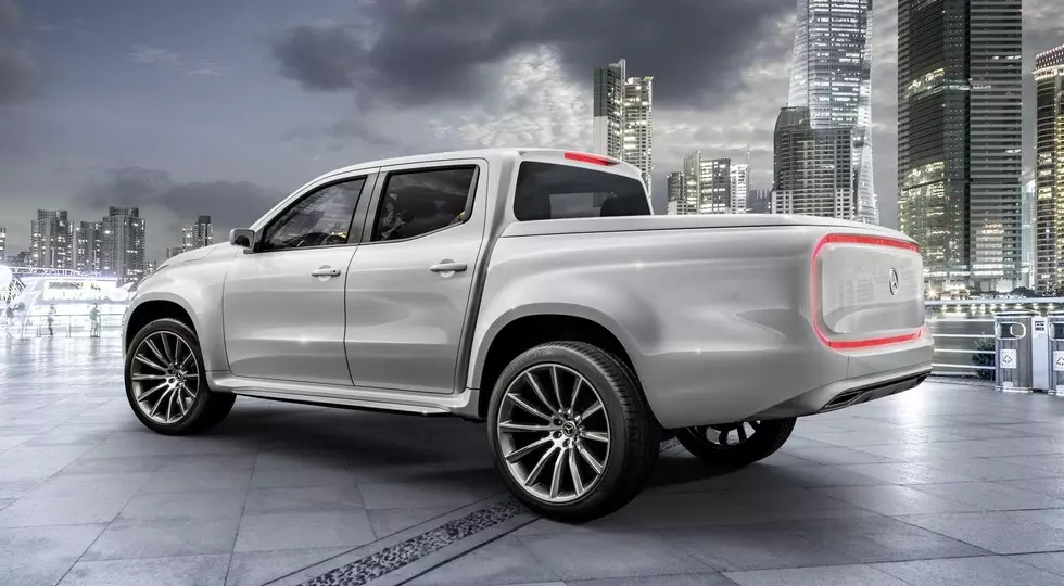 Les concessionnaires Mercedes-Benz acceptent les commandes d'une classe X de pick-up 37263_3