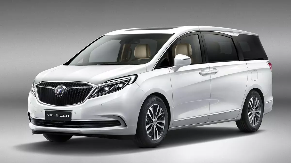 Сүрөттө: Жаңы муун Buick GL8