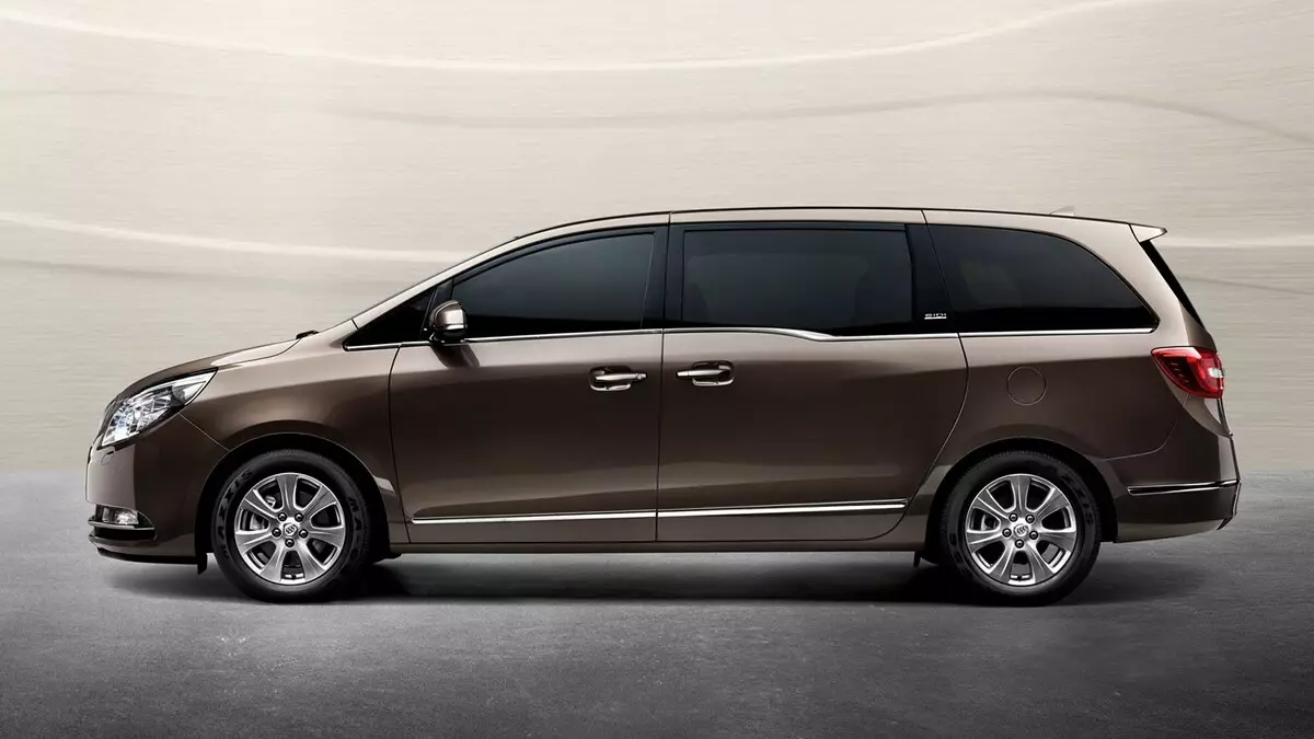 Buick visade det första fotot av Lux Minivan Gl8 av den nya generationen 37281_3