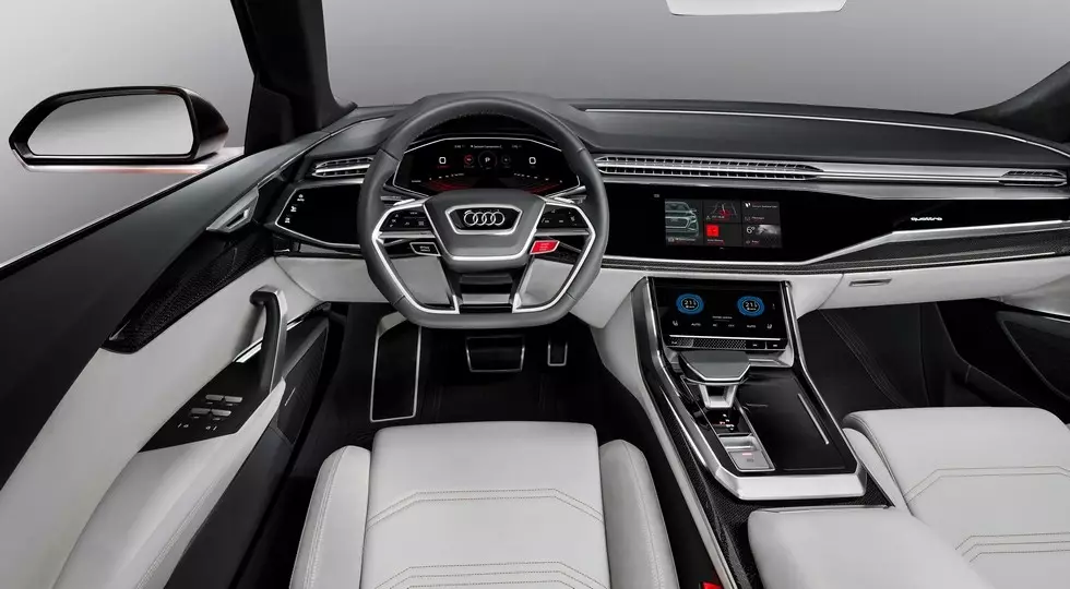 Audi Q8 crossover သည်ဗီဒီယိုကိုထပ်မံရိုက်ကူးခဲ့သည် 37517_6