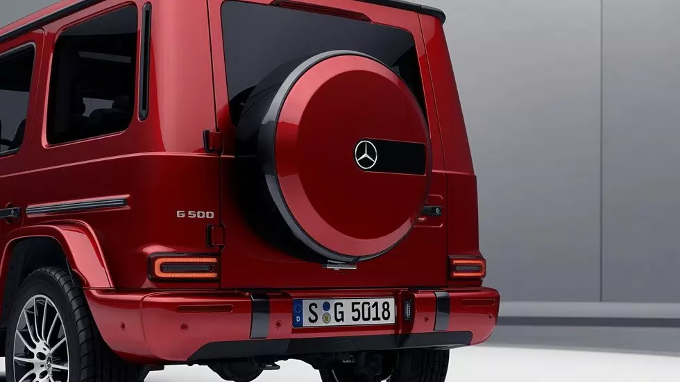 Ġdid Mercedes-Benz G-Klassi kiseb pakkett ta 'stil 