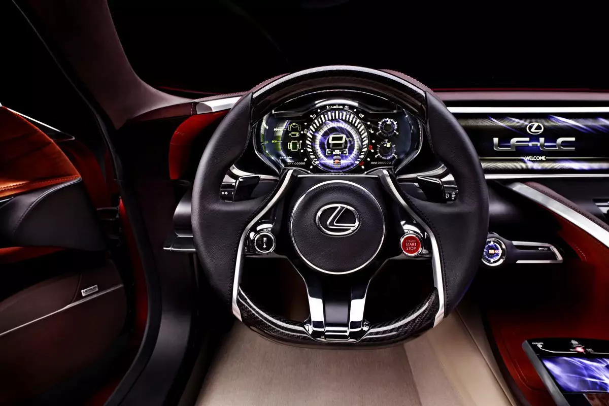 Lexus LF-LC: Interior