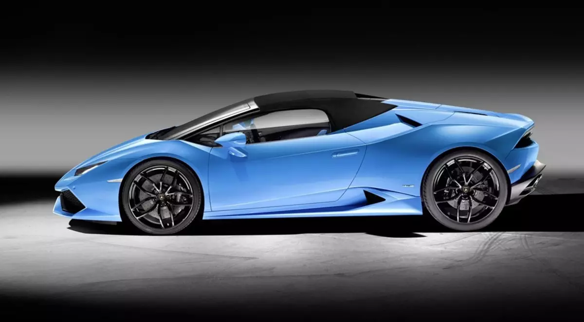 Lamborghini Huracan yataye igisenge yitwa spyder 37760_3