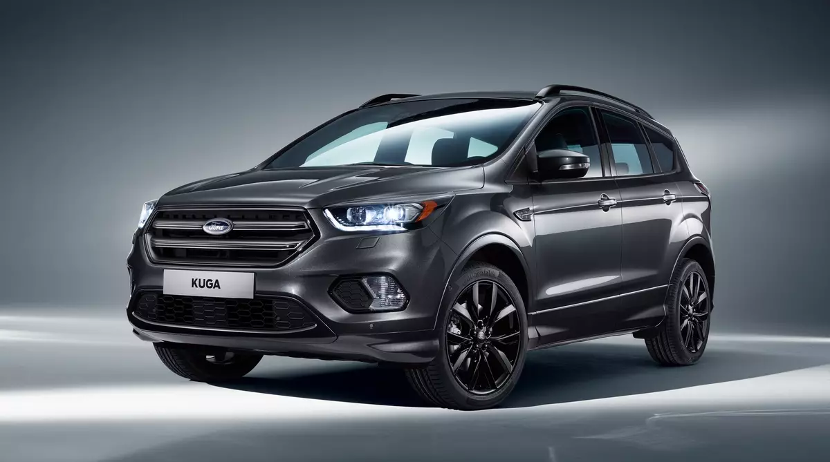 Ford Kuga '6 te montre yon nouvo 