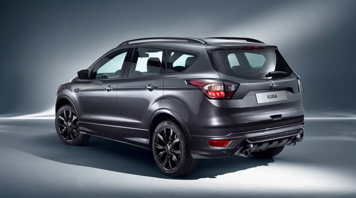 Ford Kuga '6 te montre yon nouvo 