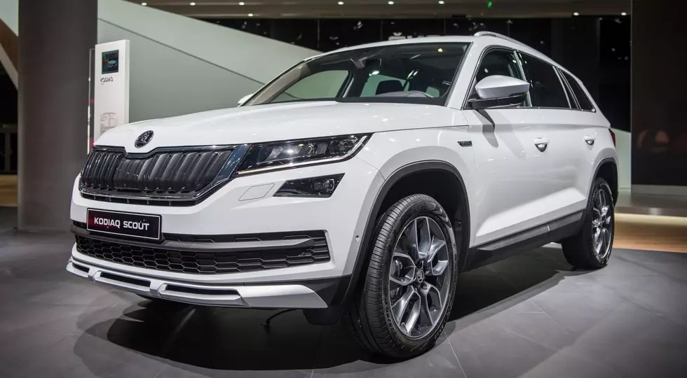 Skoda Kodiaq 스카우트 가격은 러시아를 발표했습니다 38248_1