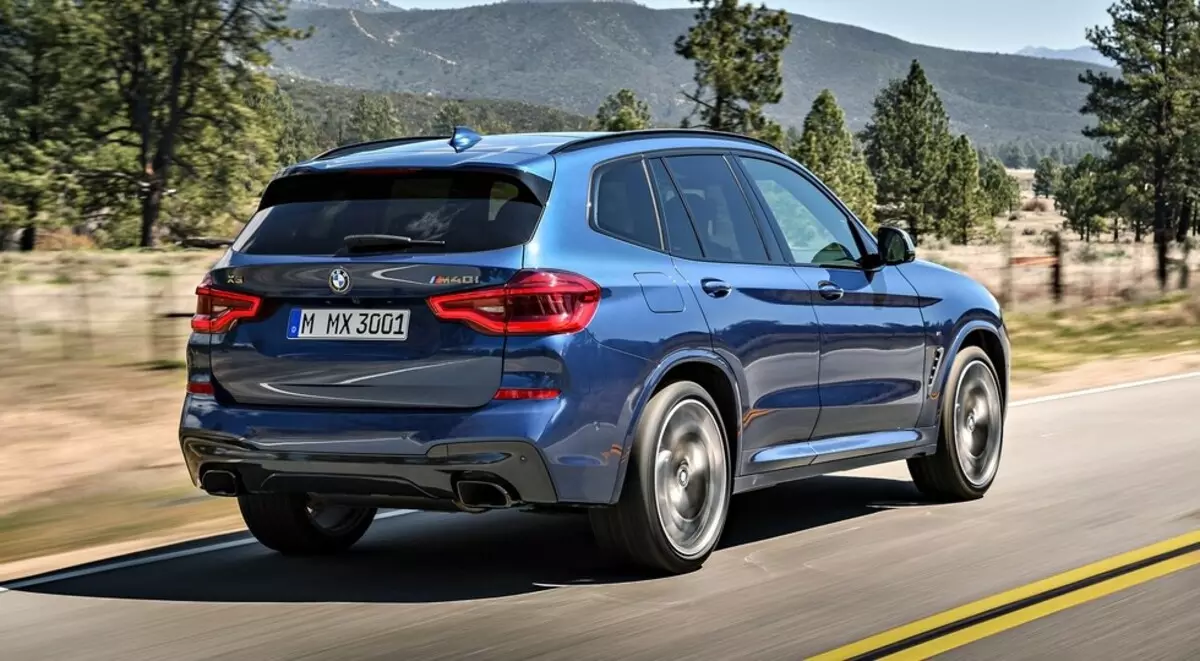 Ọhụụ BMW X3 maka Russia: ndepụta ọnụahịa na ụbọchị ahịa 38361_8