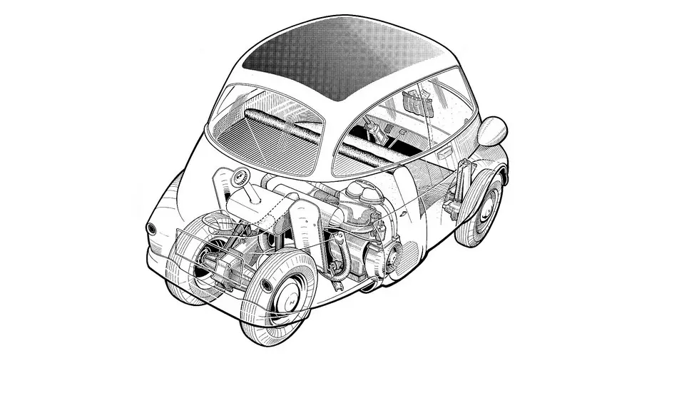 Конструктивно мотоколяски та кабіненроллери відрізнялися від «нормальних» машин
